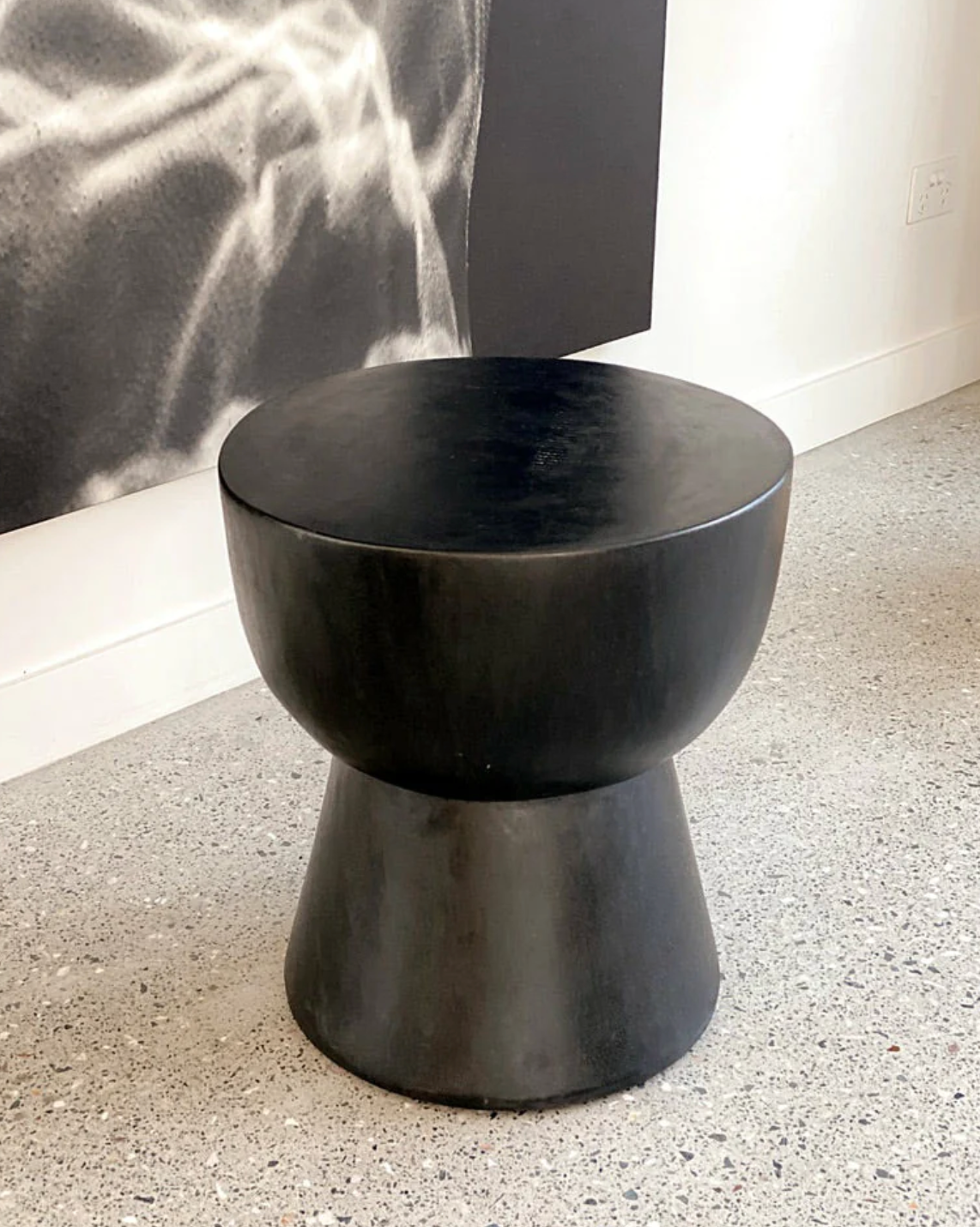 Molly | Side Table Suar Timber – Morrissey Blinds & Interiors